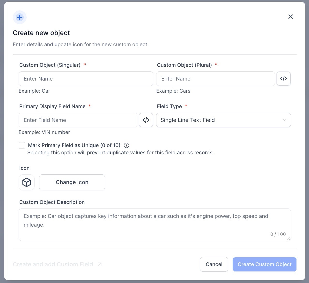 Dashboard: Create widget using Custom Objects - Mastermind Knowledge Base